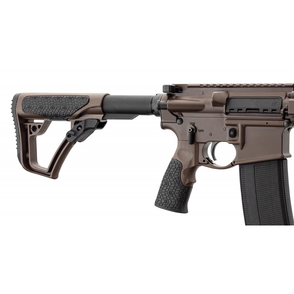 Carabine type AR15 DANIEL DEFENSE MK18 canon court 10.3'' cal. 5.56 Mil Spec Brown