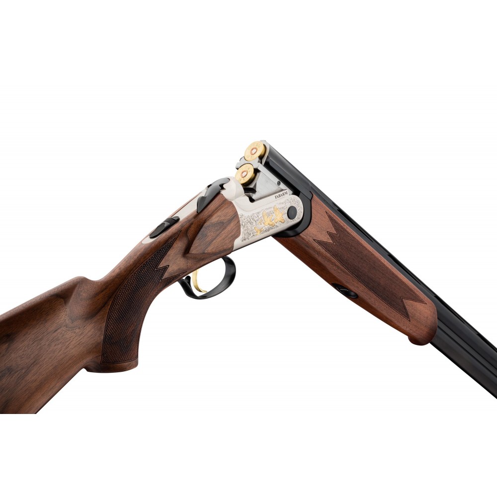 Fusil superposé Fabarm ELOS A2 Cal 12 Classic Field Gold 12/76 - Mono ...