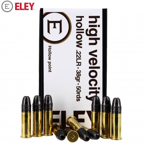 ELEY HIGH VELOCITY HOLLOW .22LR